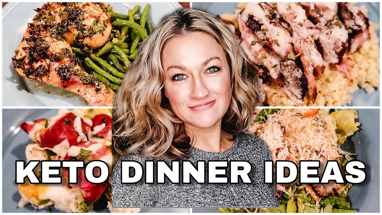 KETO DINNER IDEAS | WHAT'S FOR DINNER ON KETO? | EASY KETO RECIPES ...